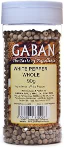 Gaban White Pepper Whole - 90G : Amazon.co.uk: Grocery