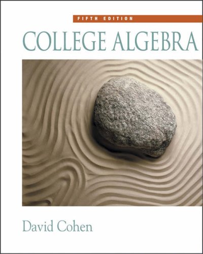Buy College Algebra Book Online at Low Prices in India | College ...