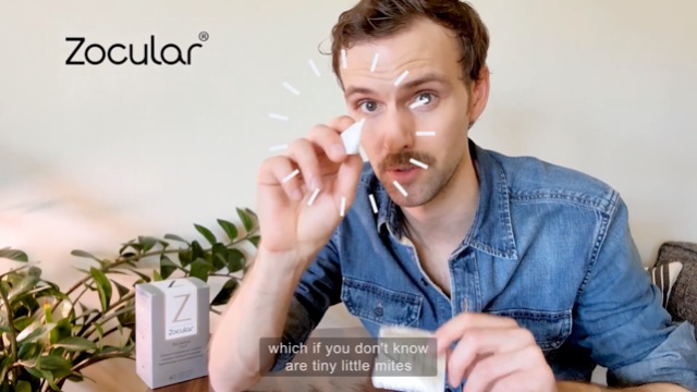 Watch Zocular dry eye wipes recommended by Eye Doctors on Amazon Live