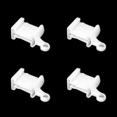 Curtain Track End Stop for Flexible Bendable Curtain Track, Set of 4 ...