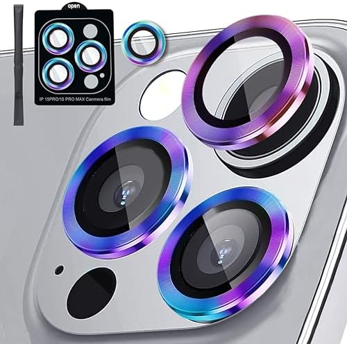 Amazon.com: Jolumros [3+1] Compatible iPhone 15 Pro & Pro Max Camera ...