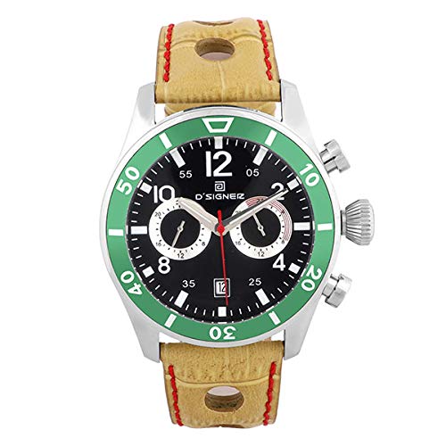 D'SIGNER Analog Black Dial Men's Watch-713SL.3.G : Amazon.in: Fashion