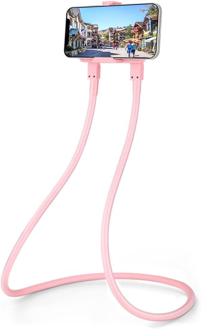 Amazon.com: B-Land Upgrade Phone Holder for Bed, Neck Phone Holder ...