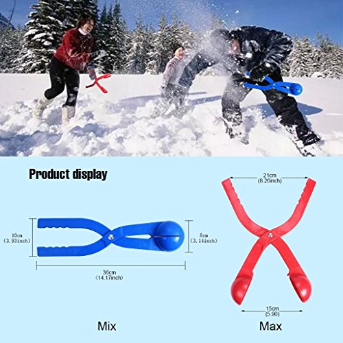 edealing Winter Snowball Maker Toy, Perfect Outdoor Play Snow Toys Kids ...