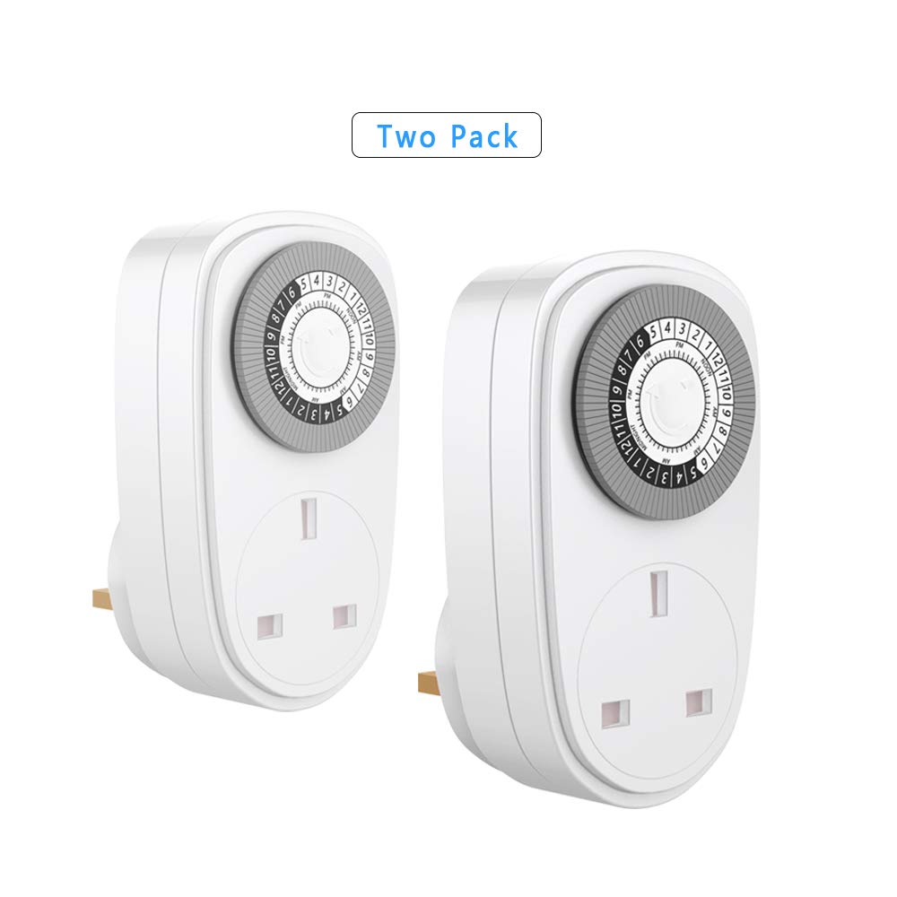 Buy Altered Park Mechanical Timer Switch Socket 24 Hours/ 7 Day, Daily ...