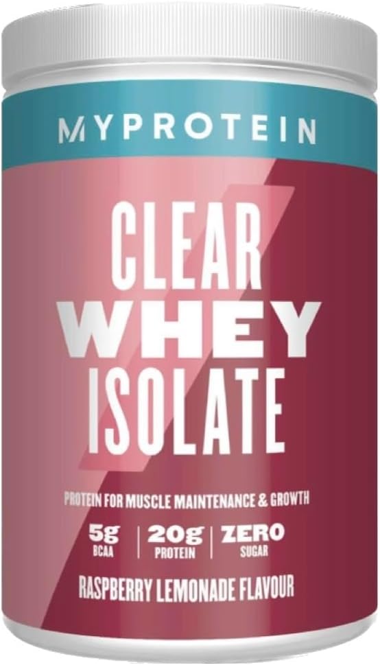 Amazon.com: Myprotein Clear Whey Isolate 500g Raspberry Lemonade ...