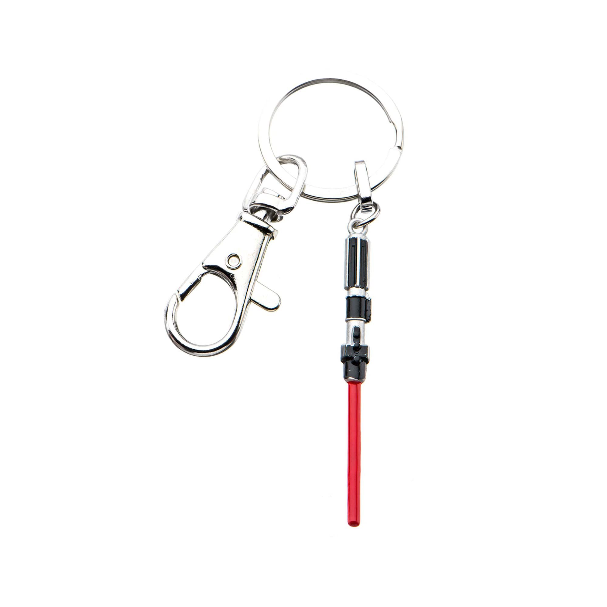 Star Wars Jewelry Unisex Adult Darth Vader Lightsaber Steel Key Chain ...