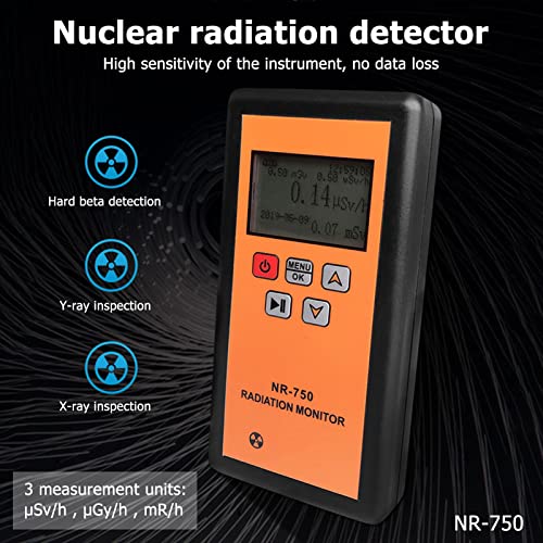 Handheld Nuclear Radiation Detector, X, Y and Hard Beta Rays Dosimeter ...