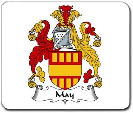 Amazon.com: May Family Crest Coat of Arms Mouse Pad : Office Products