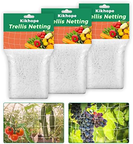 Amazon.com : CastleGreens 5 x 60ft Plant Trellis Netting, Heavy-Duty ...