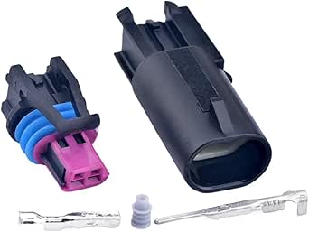 Amazon.com: 2 Pin Car Water Temperature se/nsor/s Connector Turn Signal ...