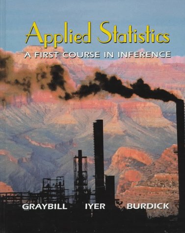 Amazon.com: Applied Statistics: A First Course in Inference ...