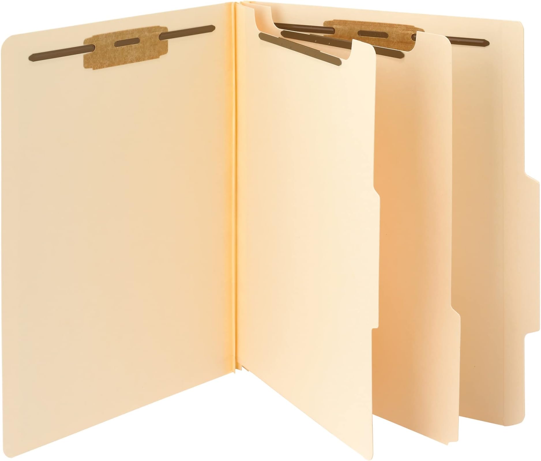 Amazon.com : Staples 384872 Paperboard Classification Folders 2/5 Top ...