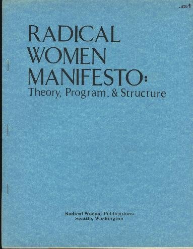 Amazon.com: Radical Women Manifesto: Theory, Program and Structure ...