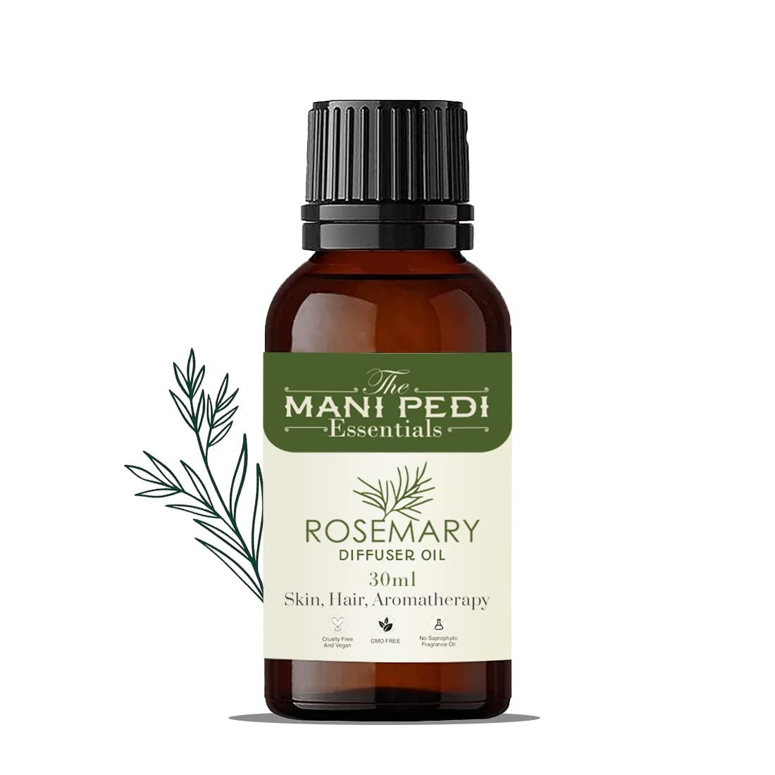 The Mani Pedi Essentials Rosemary Diffuser Oil | Strong & Long-Lasting ...