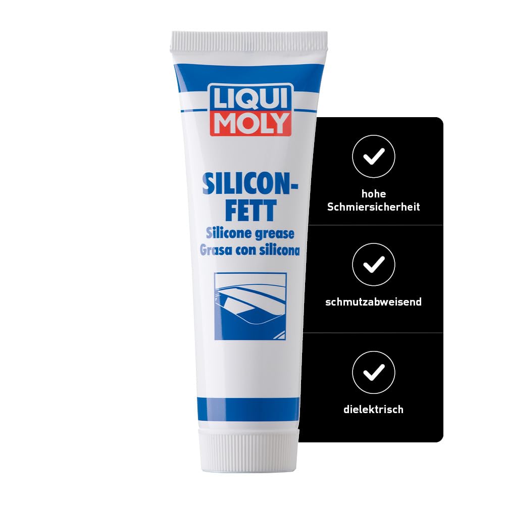 LIQUI MOLY Silicon-Fett transparent | 100 g | Schmierfett | Art.-Nr ...
