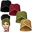 Amazon.com : Haysandy Hairband, 4 Pieces Mesh Hair Wrap for Black Women ...