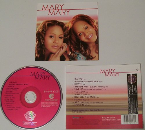 mary mary: self-titled cd, 2005, sony / BMG Direct, 11 tracks, mint ...