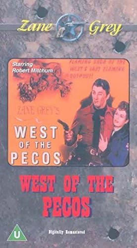 Amazon.com: West of the Pecos [VHS] : Robert Mitchum, Barbara Hale ...