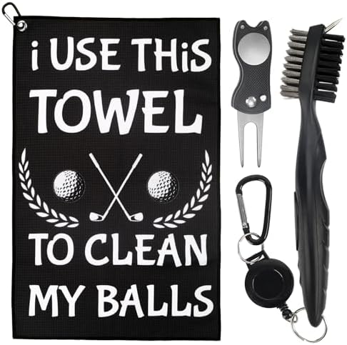 TRINKA Funny Golf Towel, Printed Golf Towels for Golf Bags with Clip ...