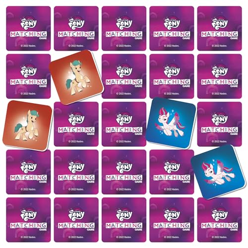 Hasbro Gaming My Little Pony Matching Game for Kids Ages 3 and Up, Fun ...