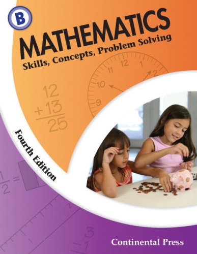 Math Workbooks: Mathematics: Skills, Concepts, Problem Solving, Level B ...