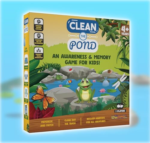 WinMagic Games Clean The Pond|Learning Brain Boosting Activity|Habitat ...