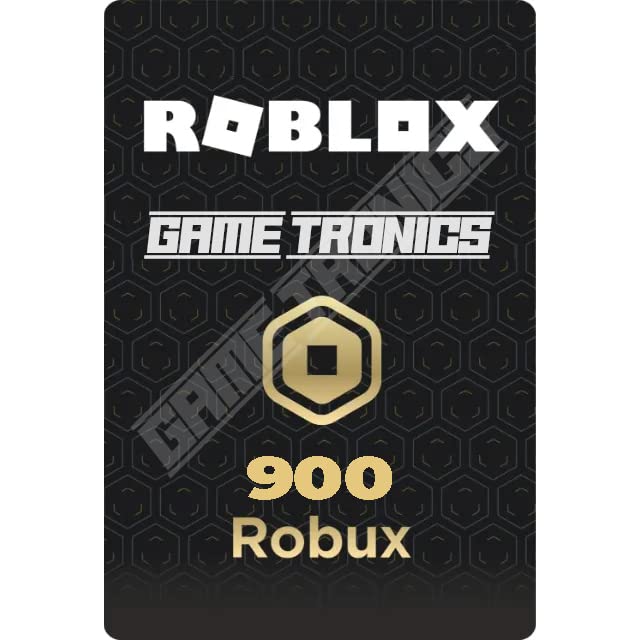 Roblox: 900 Robux Credit Gift Code Only : Amazon.in: Video Games
