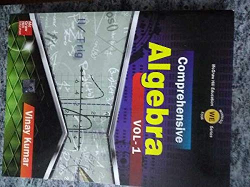 Comprehensive Algebra Vinay Kumar : Amazon.in: Books