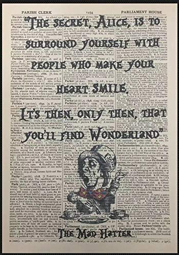 Parksmoonprintsmad Hatter The Secret Is To Surround Yourself Quote ...