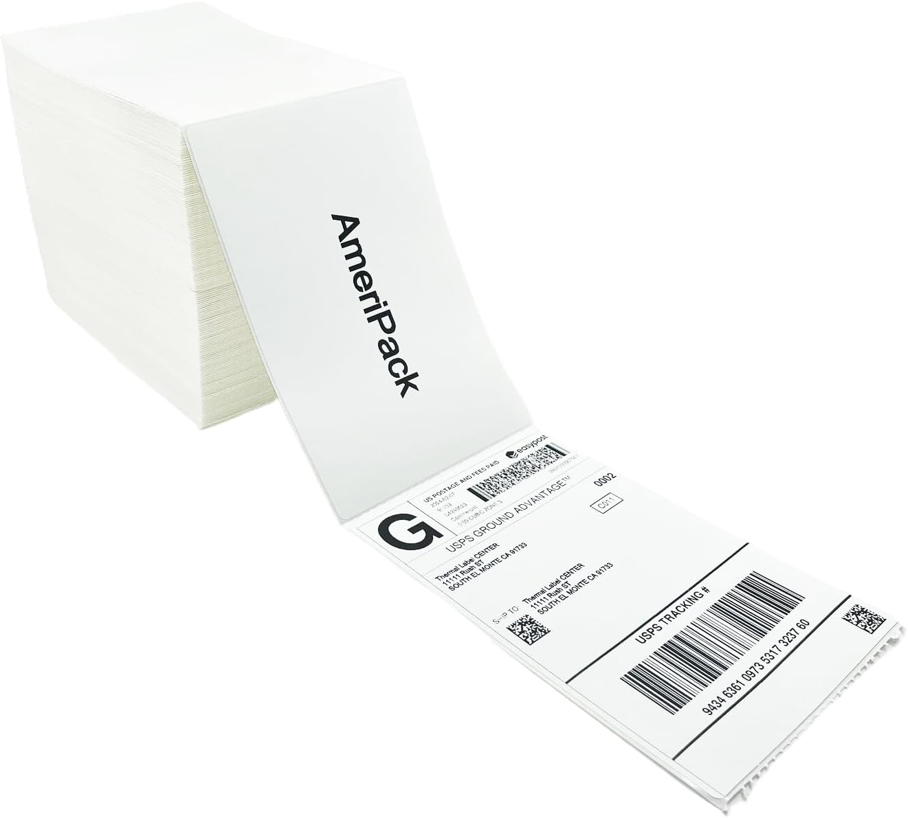 Amazon.com: Rollo Direct Thermal Shipping Labels - Pack of 500 4x6 ...