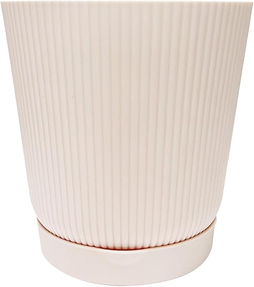 Amazon.com: Gooddyiyukey 4 Inch Plastic Indoor Flower Pots with ...
