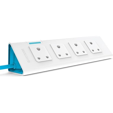 Anchor by Panasonic 6 Way Universal Socket with Single Switch | 6 Way ...