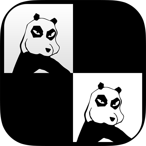 Aplicación No toque el mosaico blanco - lindo edición Ninja Panda - Tap ...