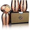 Amazon.com: Kosdeg Copper Cups - 12 Oz set of 4 - A Unique Way To Enjoy ...