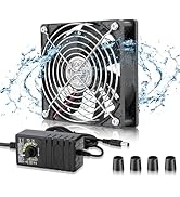 Amazon.com: WDERAIR 120mm x 25mm Small IP67 Waterproof Computer Cooling ...