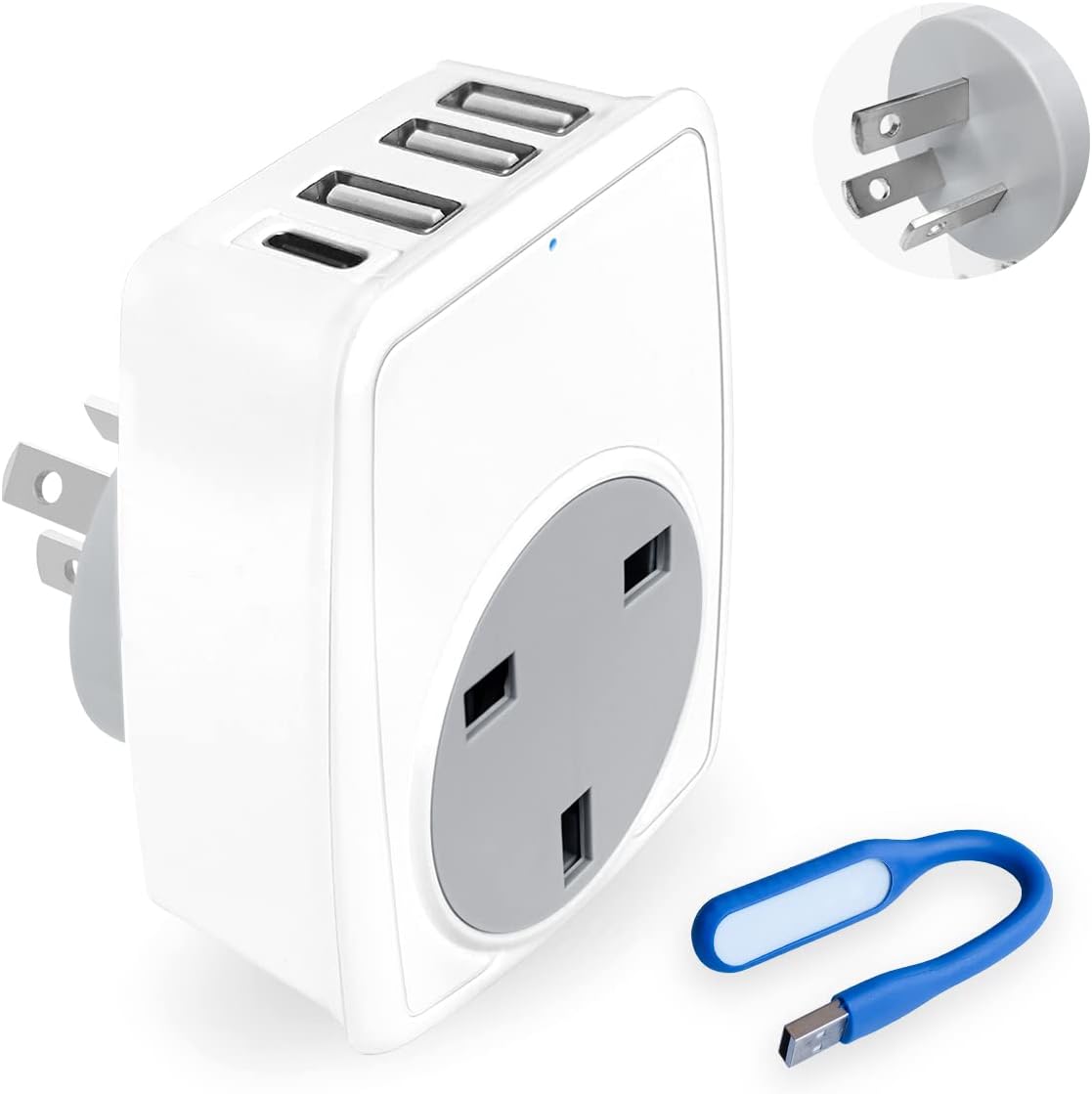 SHUOMAO UK to Australia Plug Adapter, UK to AUS Australia Plug Adaptor ...