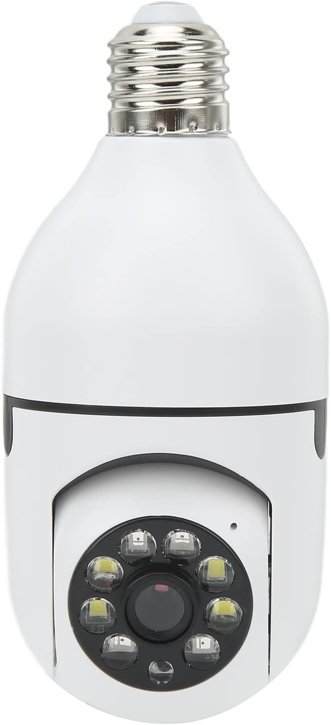 Security Camera 1080P Wireless WiFi Outdoor Home IP Camera E27 360 ...