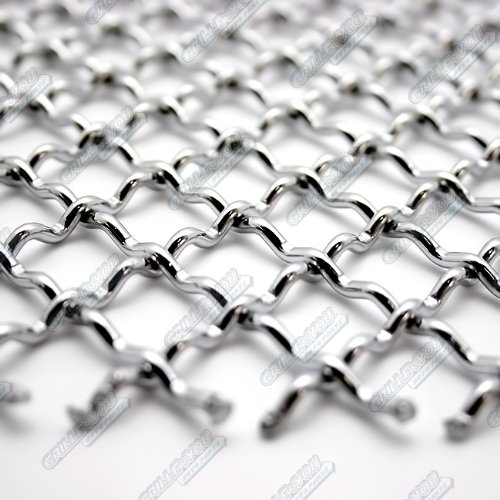 Chrome Grille Mesh Sheets