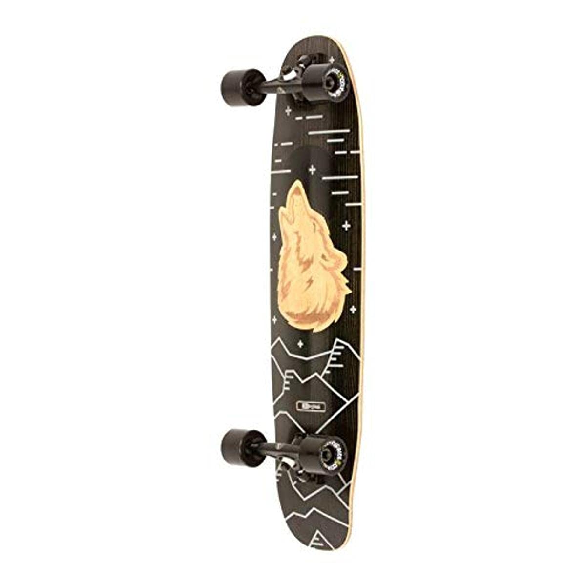 Amazon.com : DB Longboards Wolf Prowler 37" Longboard Complete, Brown ...