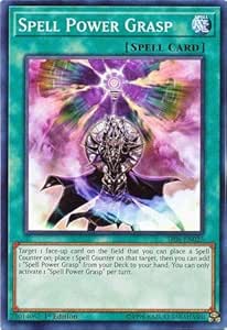 Amazon.com: Yu-Gi-Oh! - Spell Power Grasp - SR08-EN025 - Common - 1st ...
