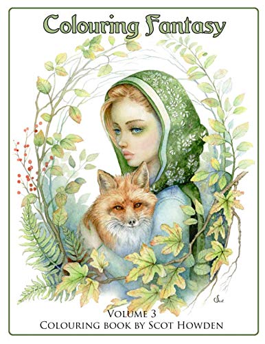 Amazon.com: Colouring Fantasy Volume 3: Colouring Book By Scot Howden ...