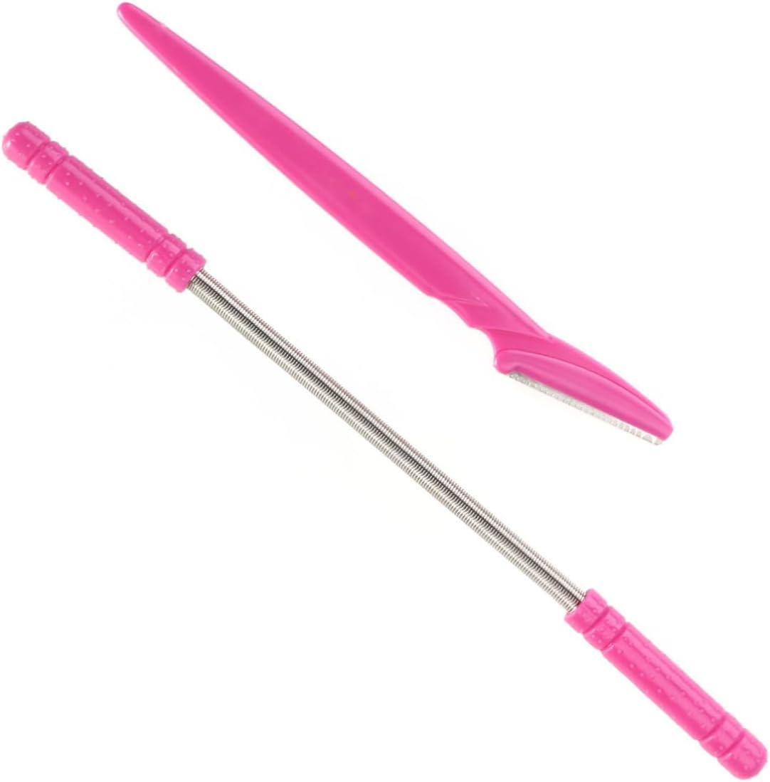 Amazon.com : DOITOOL 2pcs Eyebrow Razor Facial Hair Removing Stick Face ...