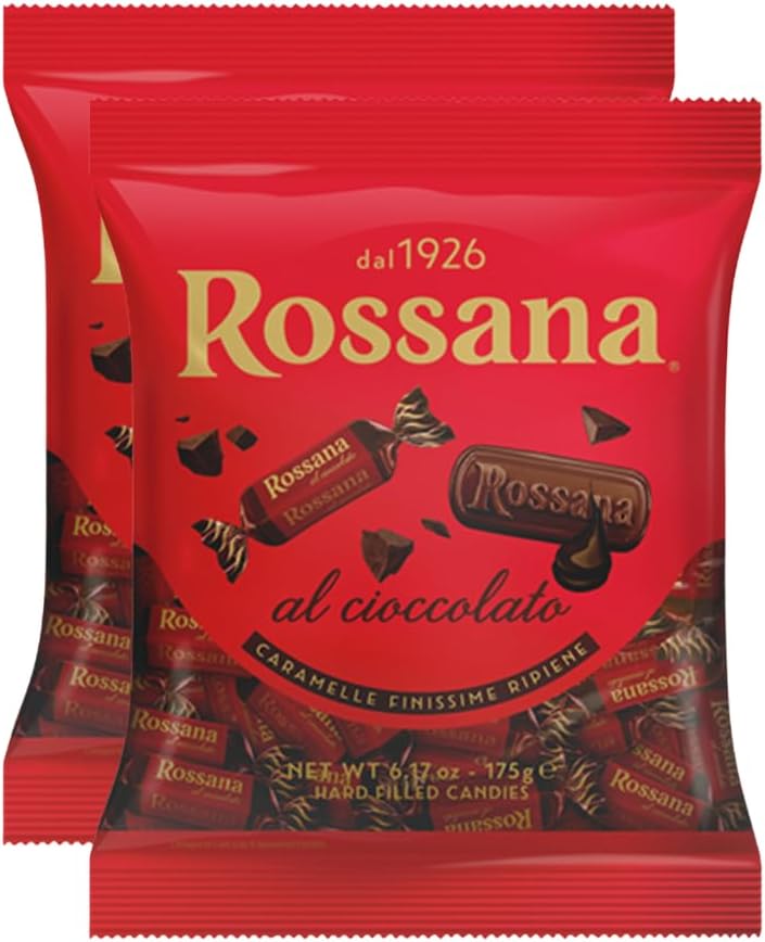 Amazon.com : Perugina - Italian Rossana Filled Candies, (2)- 6.17 oz ...