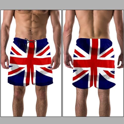 Eslifey Union Jack Britain British Jack Swim Trunks Elastic Swimsuit ...