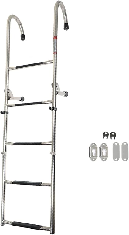 Amazon.com: 304 Stainless Steel Slip 2 Step+3 Step Folding Telescoping ...