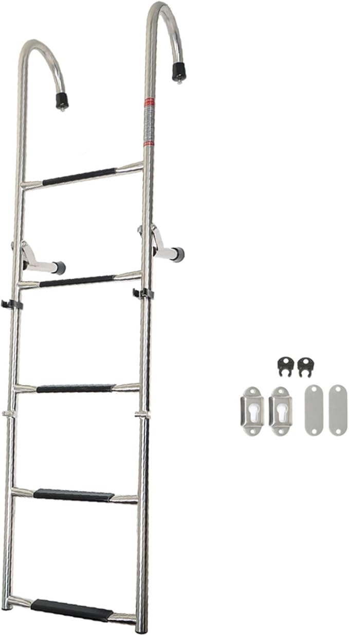 Amazon.com: 304 Stainless Steel Slip 2 Step+3 Step Folding Telescoping ...