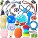 Pet Supplies : Eefitoys 22-in-1 Puppy Teething Chew Toy Set, Dog Toys ...