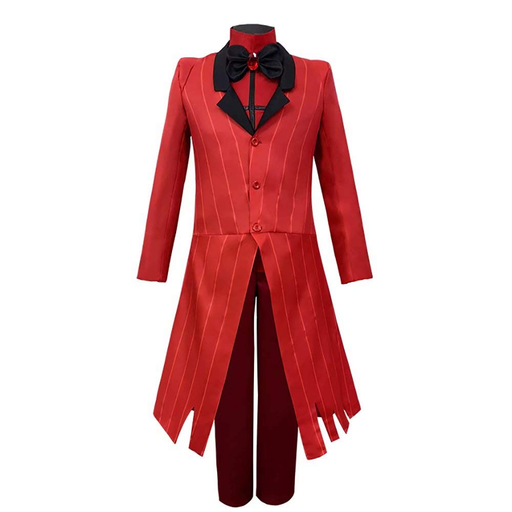 Buy Hazbin Hotel Alastor/Angel Dust/Sir Pentious Cosplay Costume Jacket ...