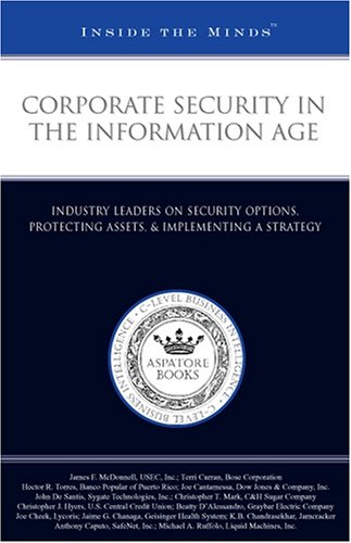 Amazon.com: Corporate Security in the Information Age: Industry Leaders ...